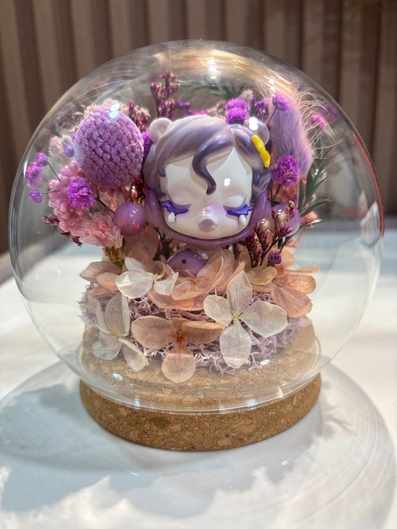 Popmart skullpanda violet tears in preserved garden, Hobbies & Toys ...