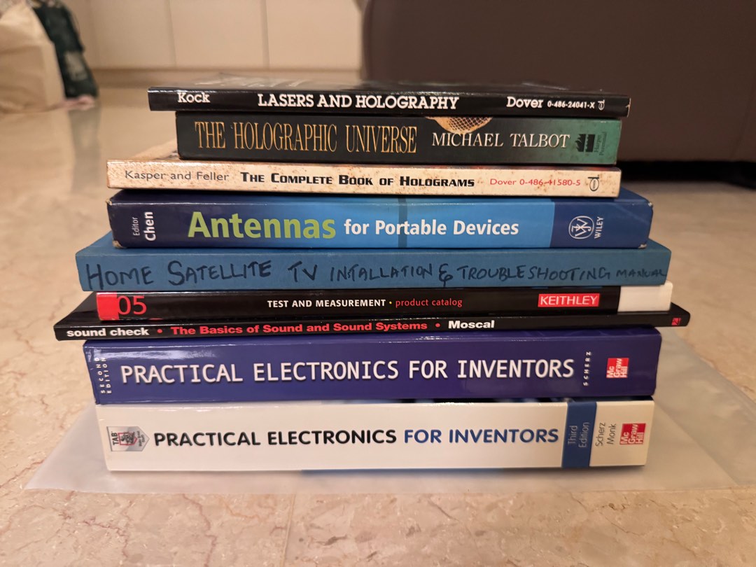 Practical Electronics for Inventors, Holographic, Antennas, Satellite ...