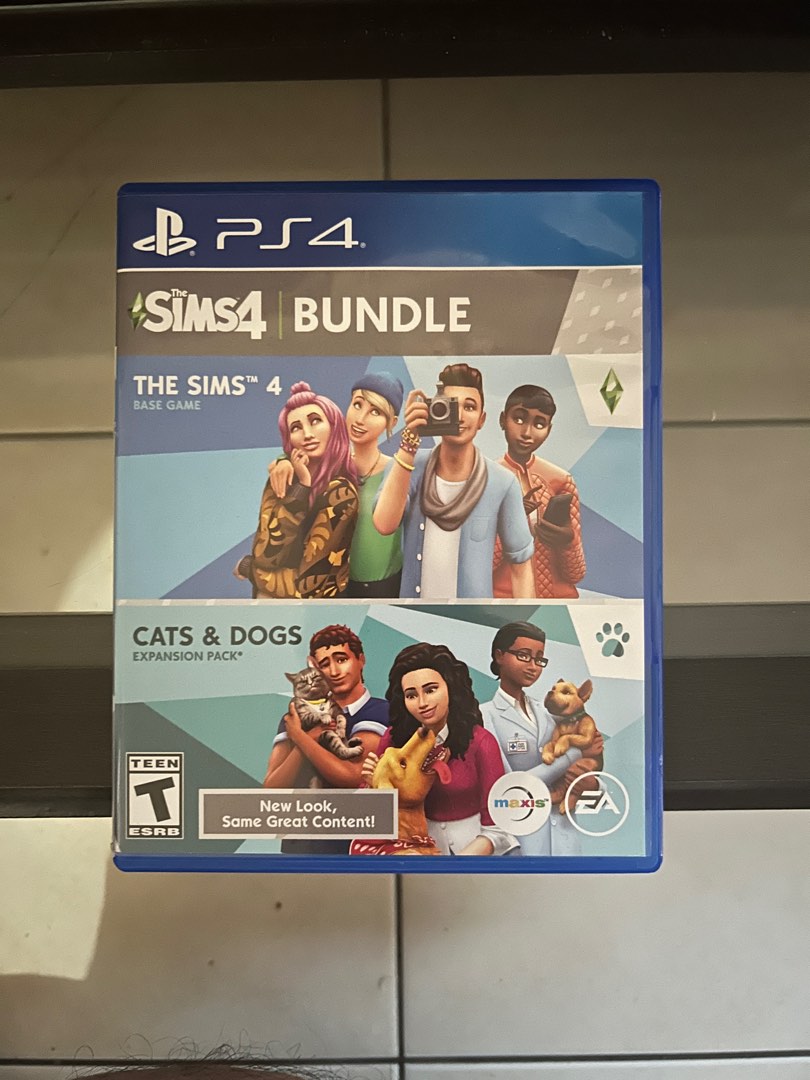 ps4 sims4 bundle, Video Gaming, Video Games, PlayStation on Carousell