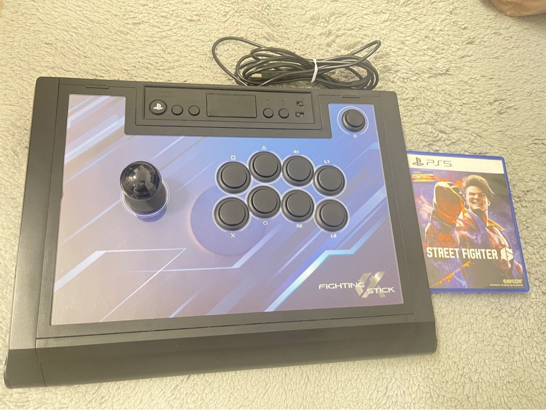 PS5 fighting stick, 電子遊戲, 遊戲機配件, 手掣 - Carousell