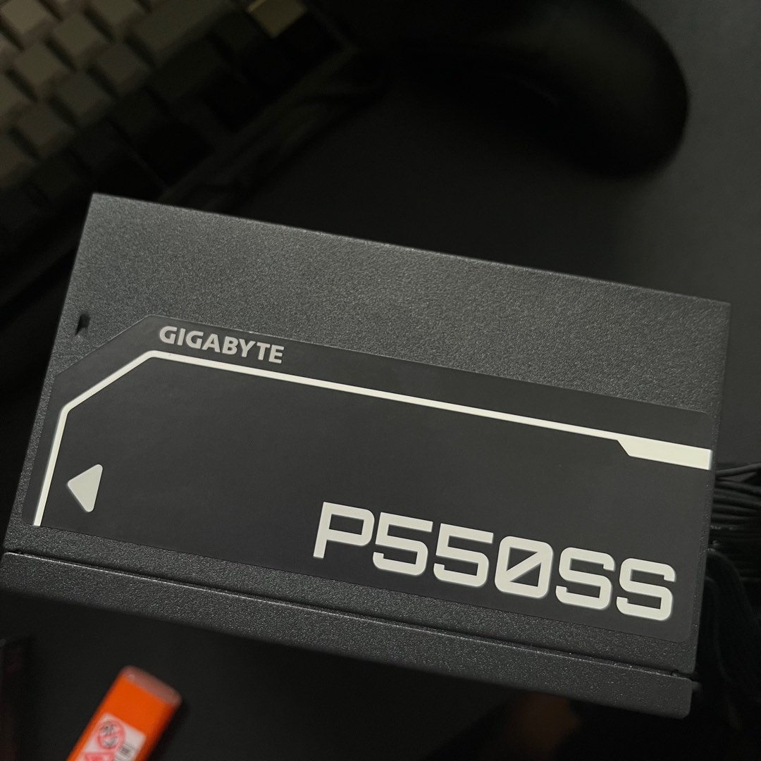 P550SS Gigabyte PSU 80+ Silver (ATX 3.0 certified), Computers & Tech ...
