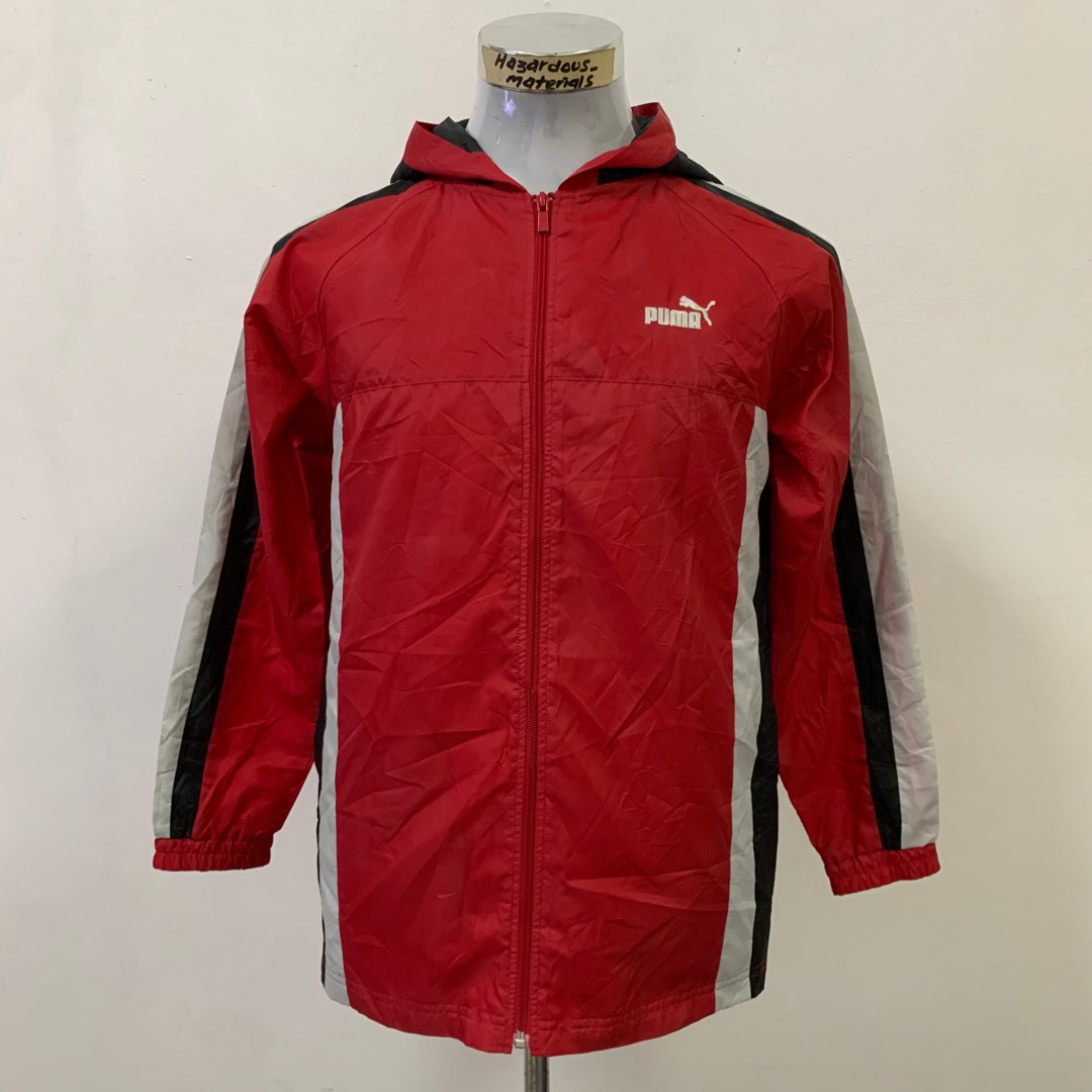 Puma Full Zipper Pocketable Windbreaker, Men's Fashion, Coats, Jackets ...