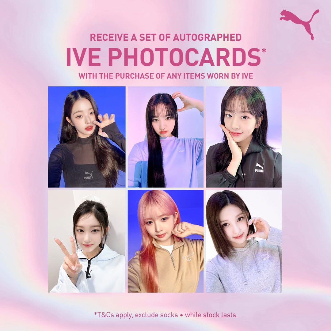 puma ive teveris nitro photocards, Hobbies & Toys, Memorabilia & Collectibles, K-Wave on Carousell