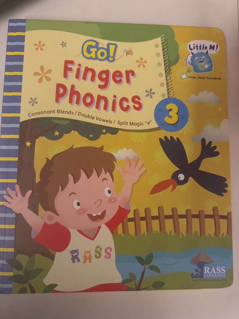 Rass Finger Phonics 3, 興趣及遊戲, 書本 & 文具, 兒童書籍 - Carousell