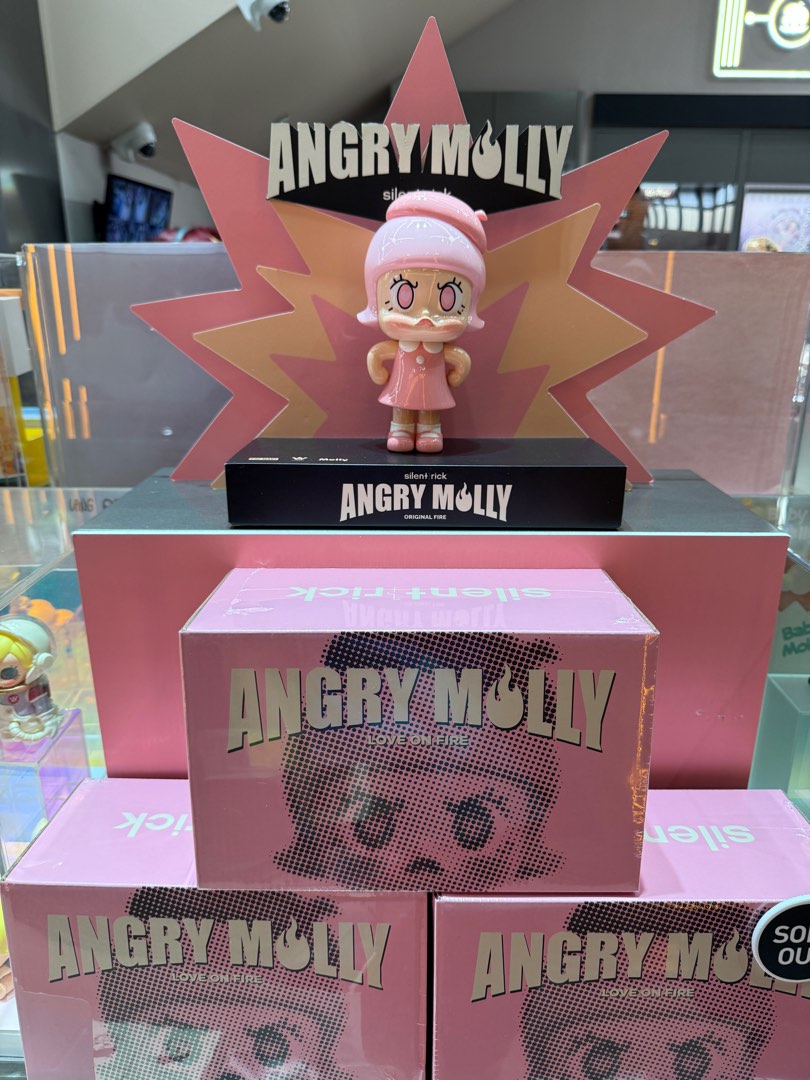 Angry Molly Love on Fire - Popmart Limited Edition, Hobbies & Toys ...