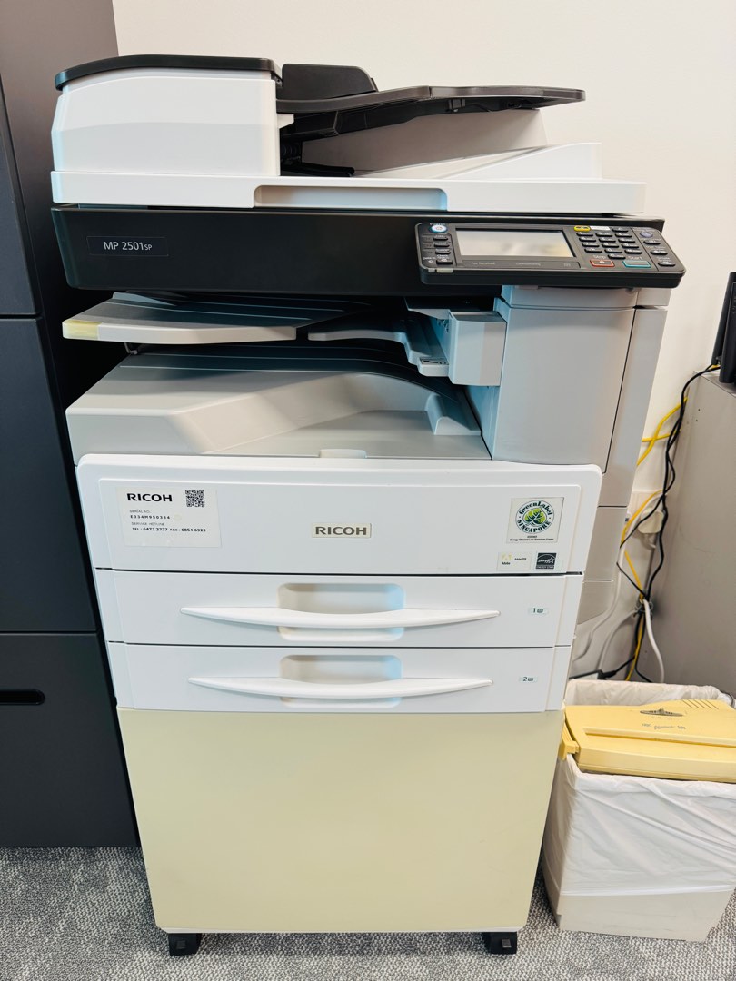 Ricoh MP2501sp Laser Multifunction Printer, Computers & Tech, Printers ...