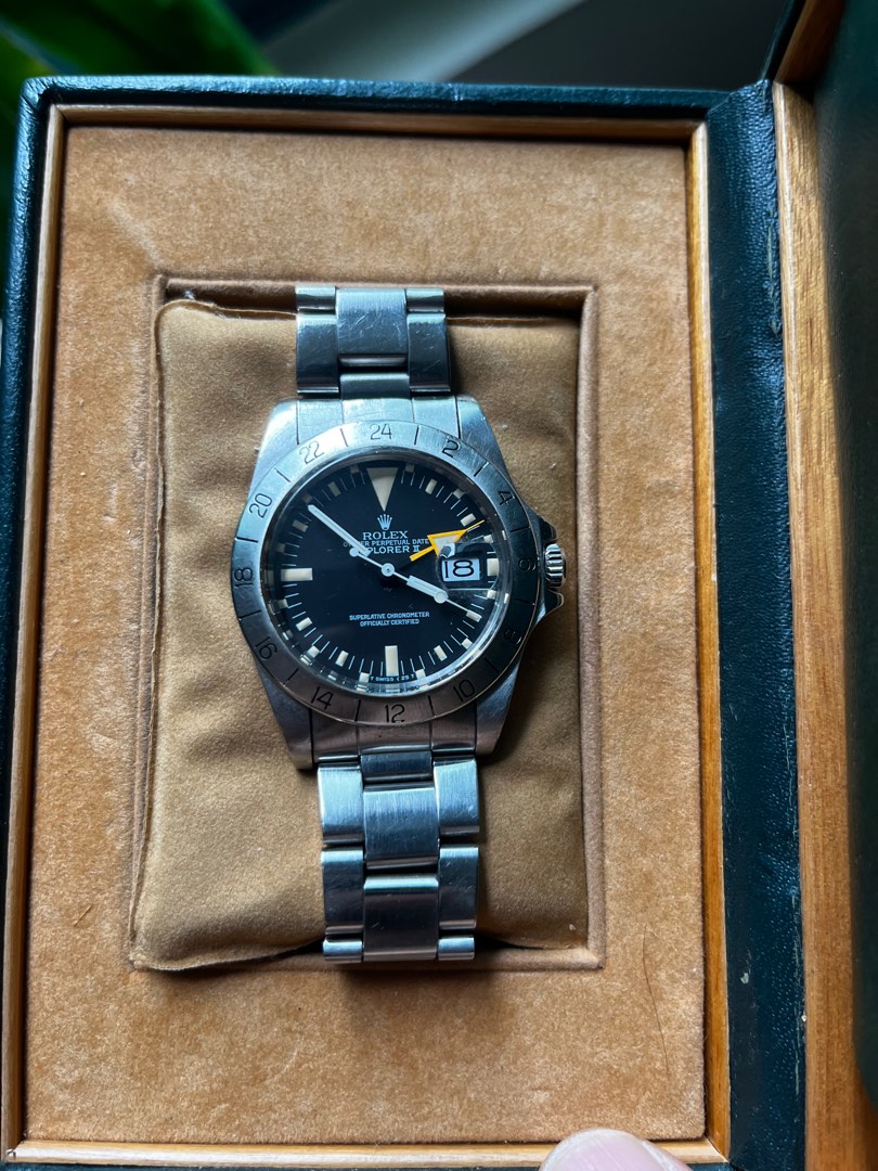 Rolex 1655 explorer 2 mk3 box and papers, Everything Else on Carousell