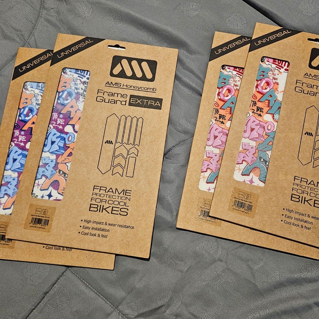 SALE - AMS Frame Guard Extra (2 for $60) born to be rider, Sports ...