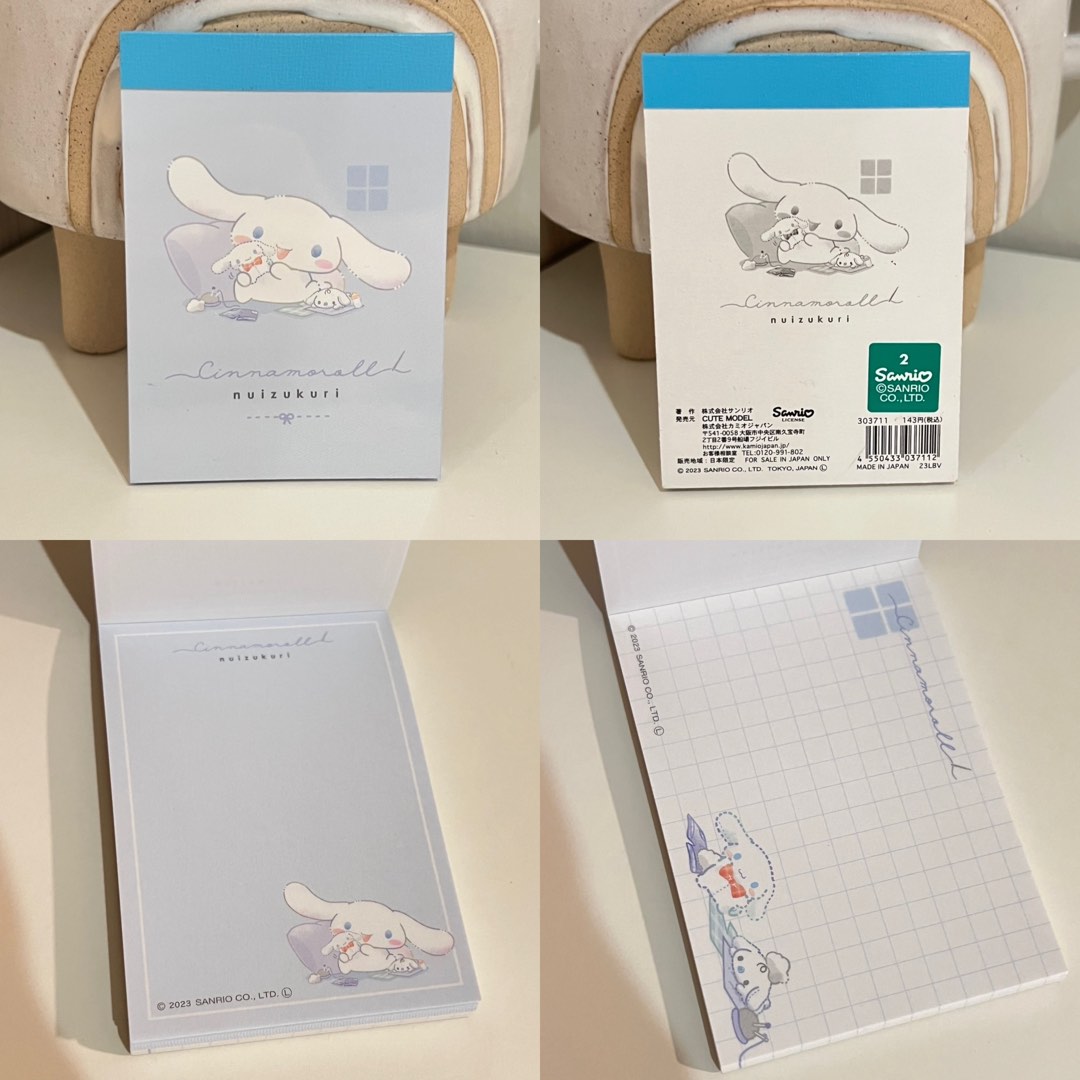 Sanrio Cinnamoroll Memo Notepad, Hobbies & Toys, Stationery & Craft ...