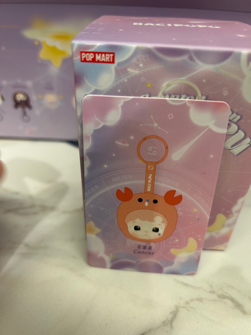 Sealed foil Authentic Popmart Hacipupu The Constellation Vinyl Plush ...