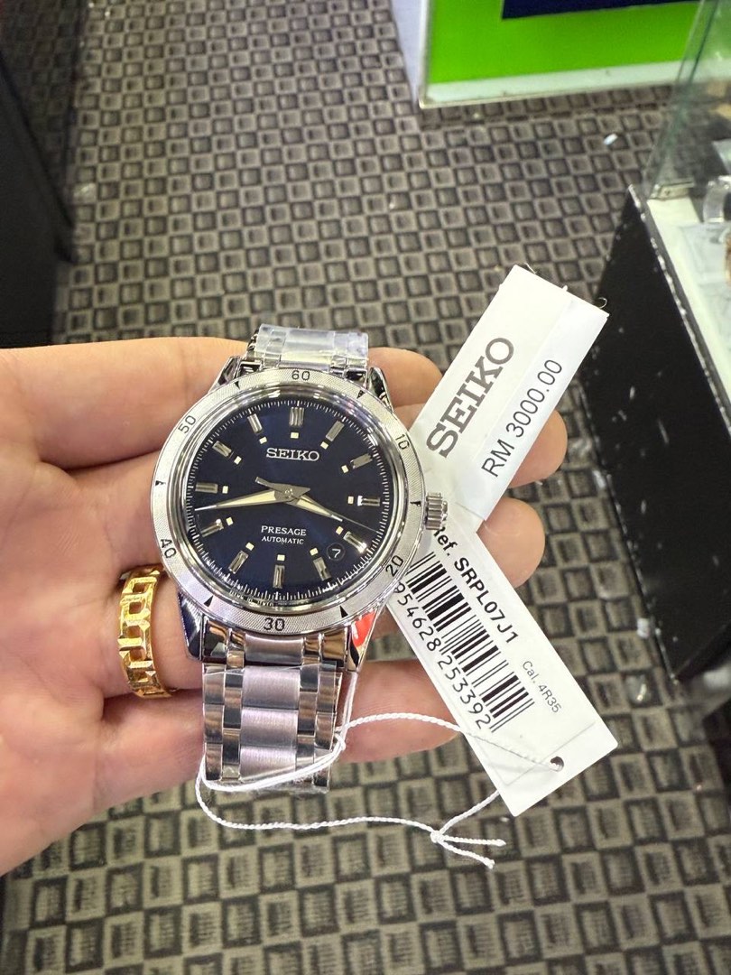 SEIKO PRESAGE STYLE 60’S MADE IN JAPAN AUTOMATIC SRPL07J1, Men's ...