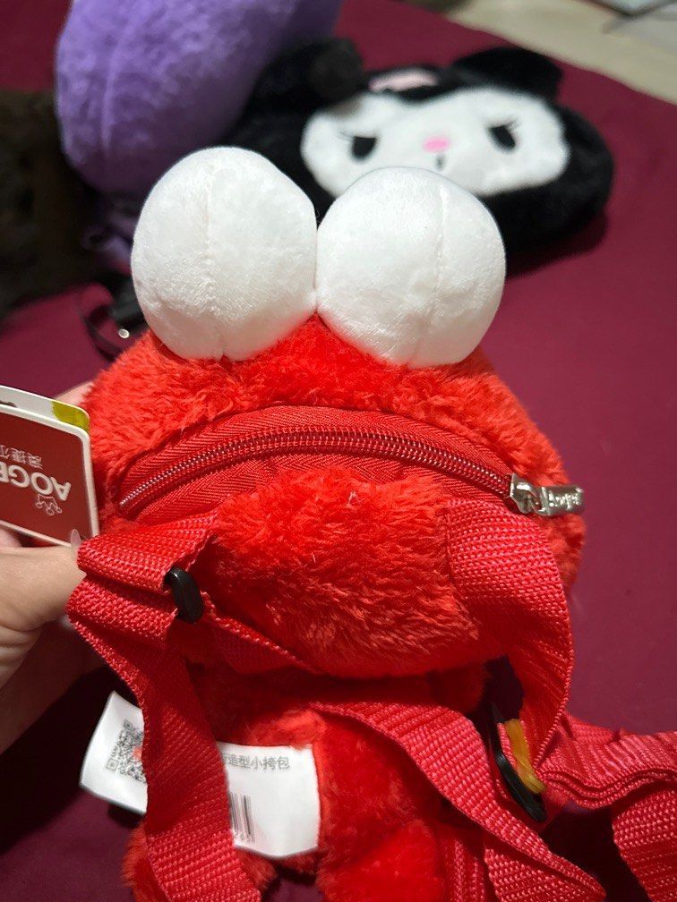 SESAME STREET ELMO SLING BAG, Babies & Kids, Babies & Kids Fashion on ...