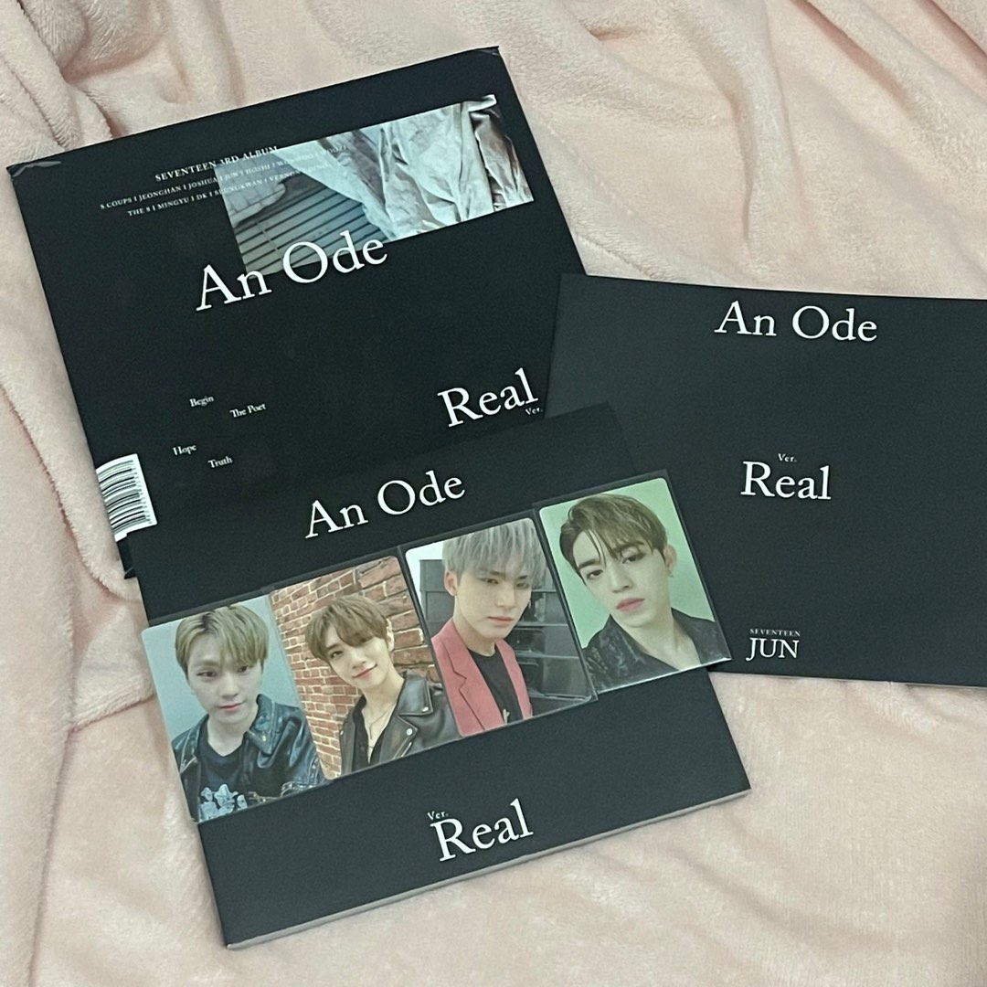 Seventeen an ode album real ver (unsealed), Hobbies & Toys, Memorabilia & Collectibles, K-Wave ...