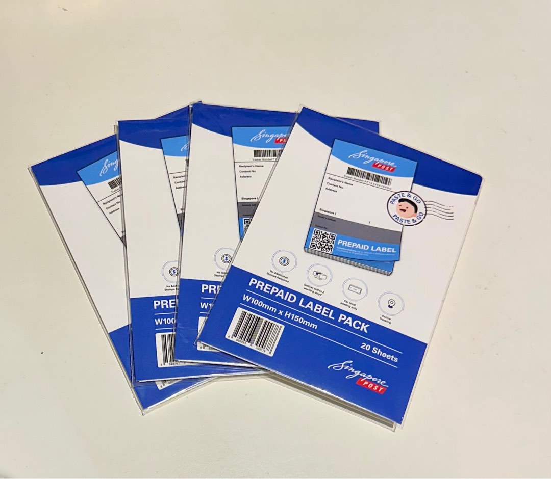 Singpost Tracked Letterbox Prepaid Label, Hobbies & Toys, Stationery ...
