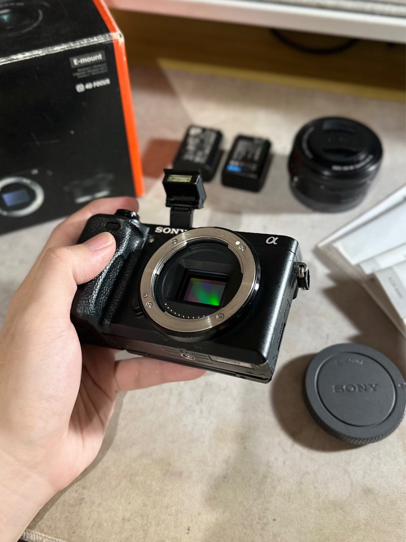 Sony A6300 Black Body Mirrorless Digital Camera, Photography, Cameras ...