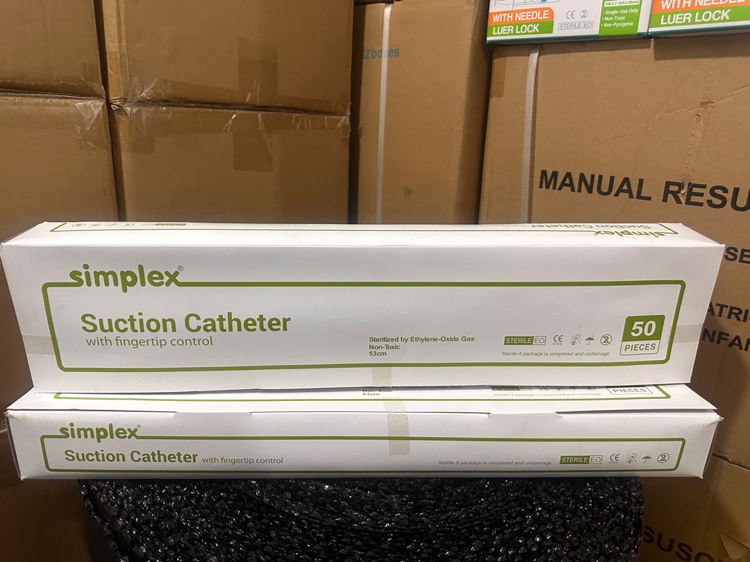 SUCTION CATHETER SIMPLEX AVAILABLE, Health & Nutrition, Medical ...