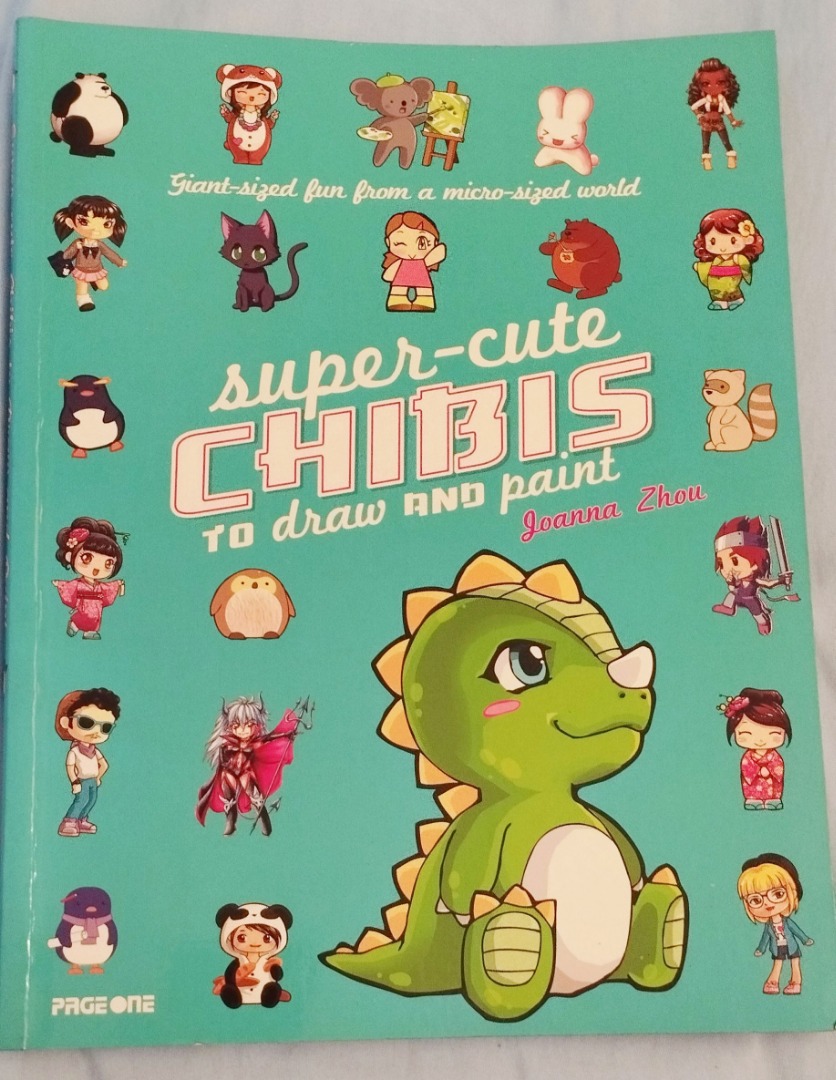 Super Cute Chibis to Draw and Paint Anime Manga Book, Hobbies & Toys ...