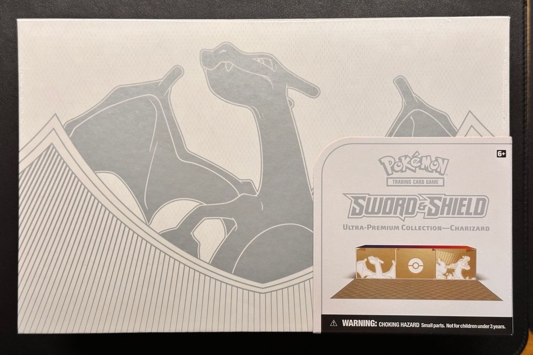 SWSH Charizard Ultra Premium Collection Box, Hobbies & Toys, Toys ...