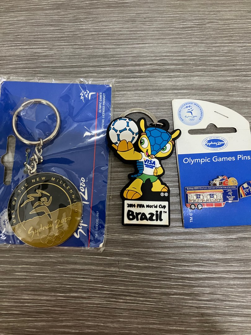 Sydney Olympics Commemorative keychains and pin, Hobbies & Toys ...
