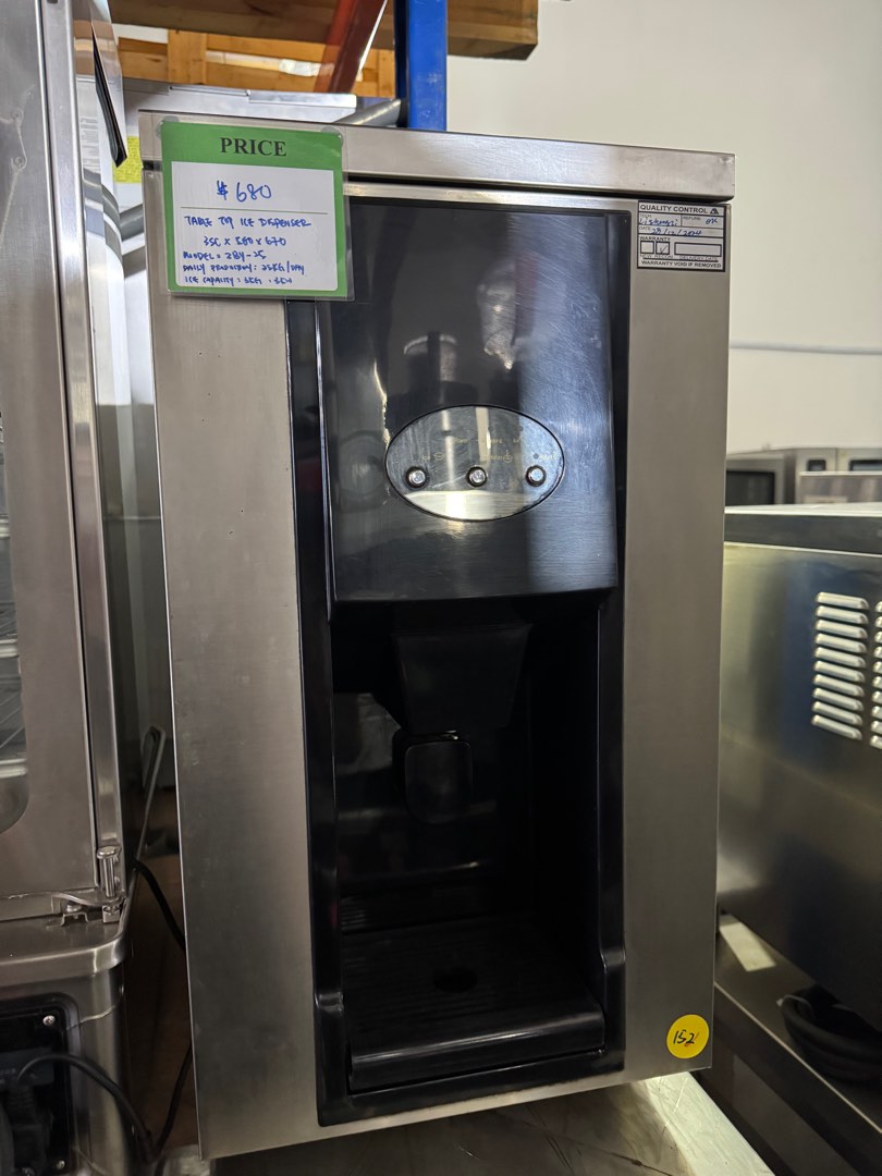 Table Top Ice Dispenser up to 25kg/day/ Portable Ice dispenser, TV ...