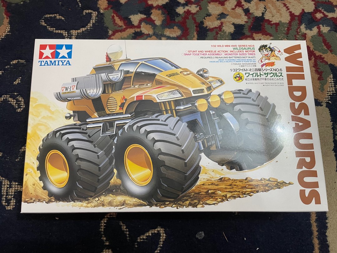Tamiya Mini 4wd Wild Saurus, Hobbies & Toys, Toys & Games on Carousell