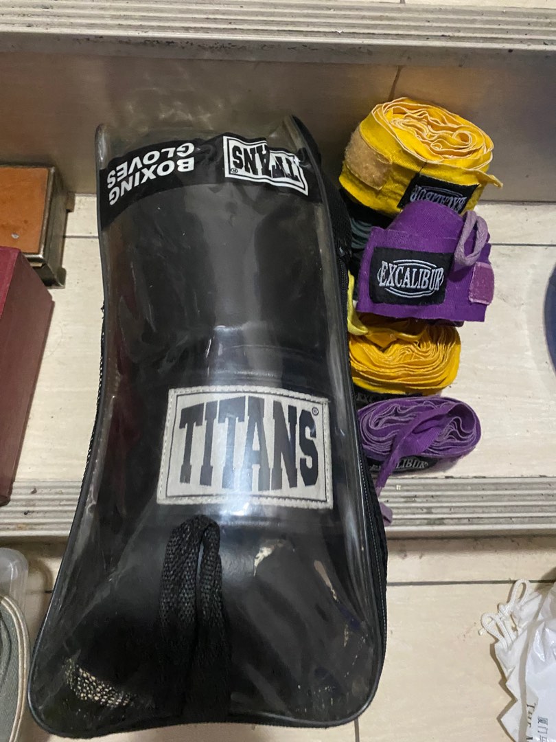 Titan boxing gloves, Sports Equipment, Other Sports Equipment and ...