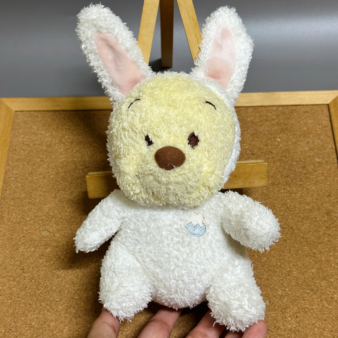 Tokyo Disney Resort Furry Winnie the Pooh Easter Bunny Plush 15-16cm - Php 300, Hobbies & Toys ...