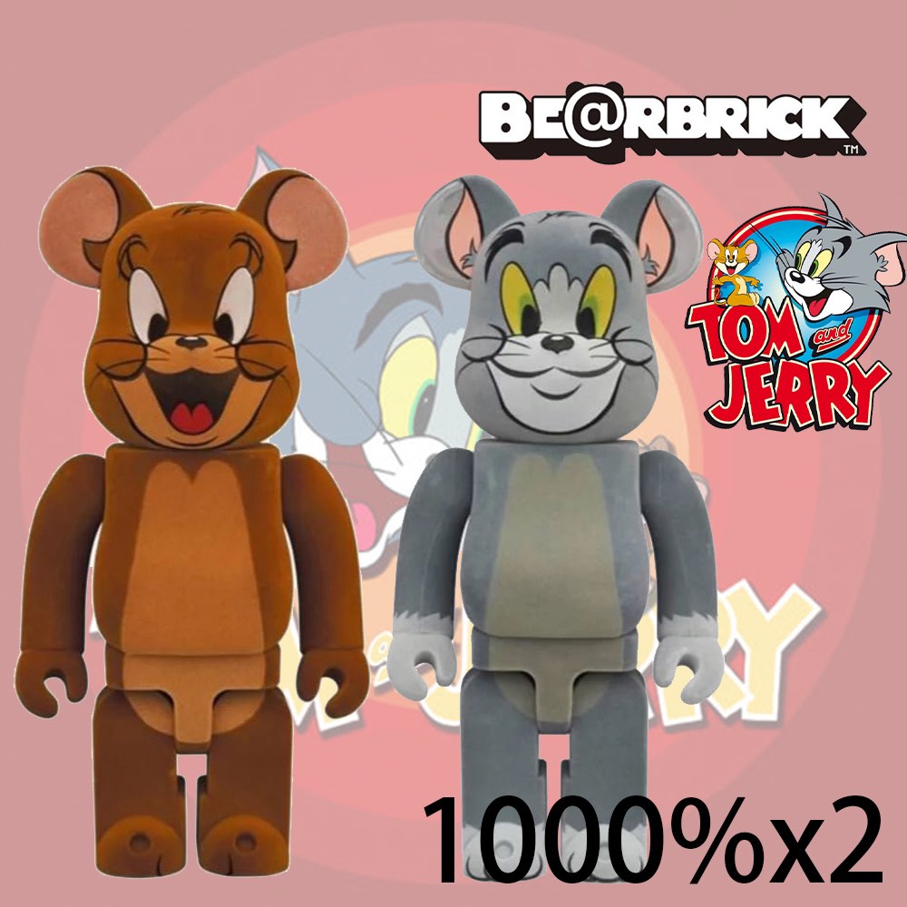 Tom & Jerry 1000% Bearbrick, Hobbies & Toys, Toys & Games on Carousell