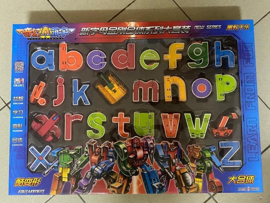Transformers ABC, Hobbies & Toys, Toys & Games on Carousell
