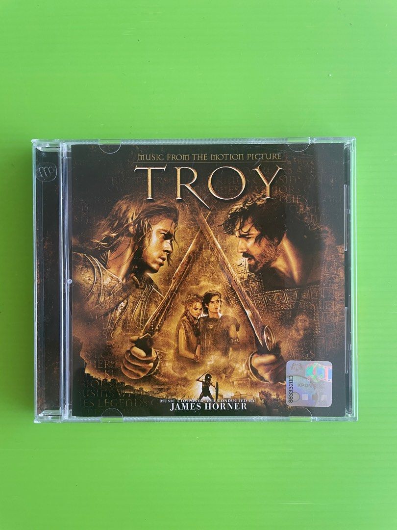 Troy Music From The Motion Picture Music & Composed By James Hofner ...