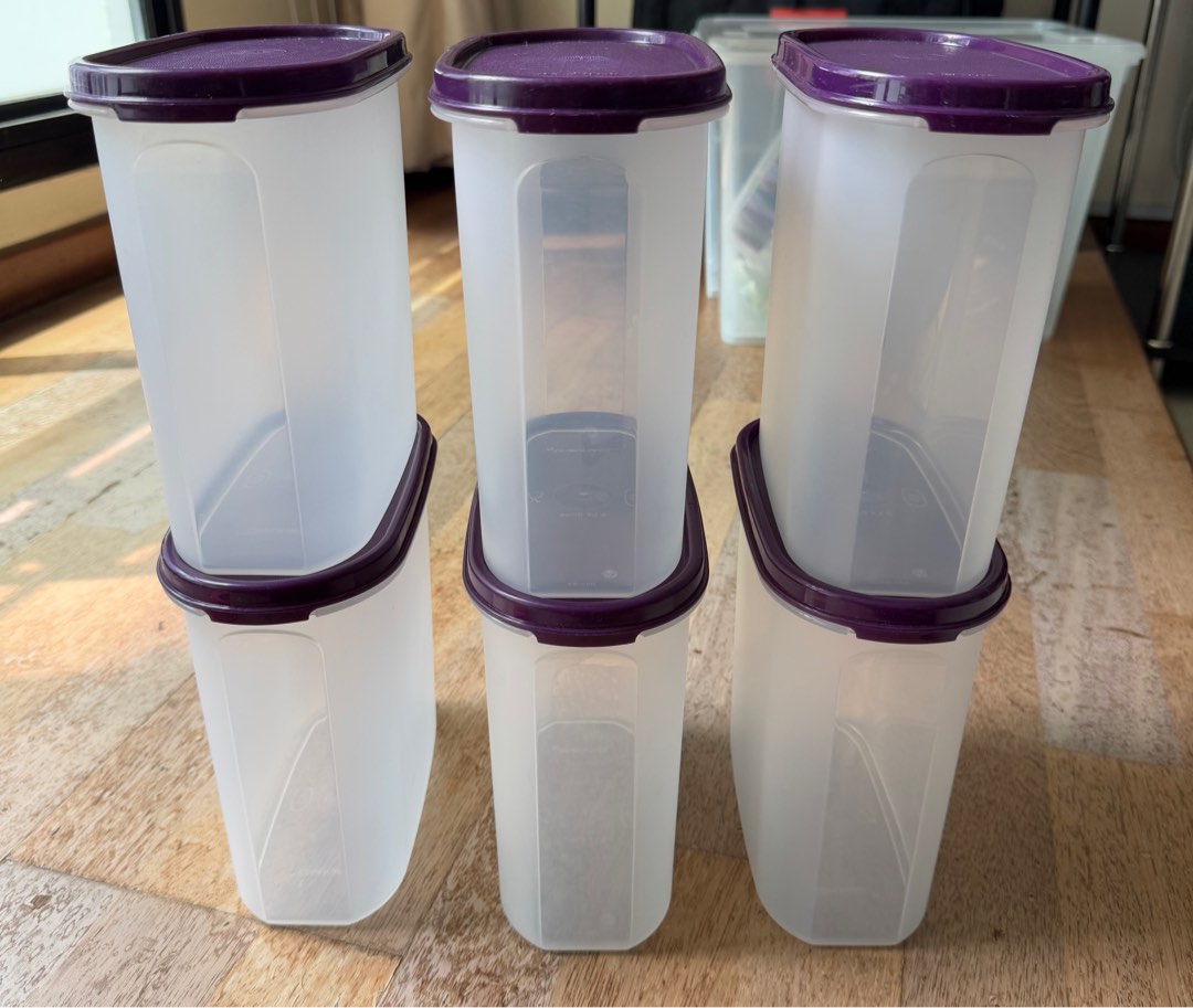 Tupperware 1.7 Litres ( 6 for $12 ), Furniture & Home Living, Home ...