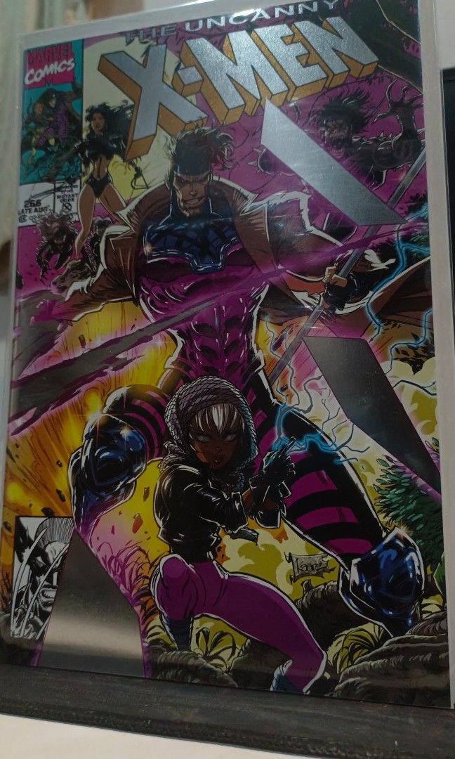 Uncanny X-Men #266 Facsimile KAARE ANDREWS NYCC Exclusive Spot Foil Variant key book, Hobbies ...