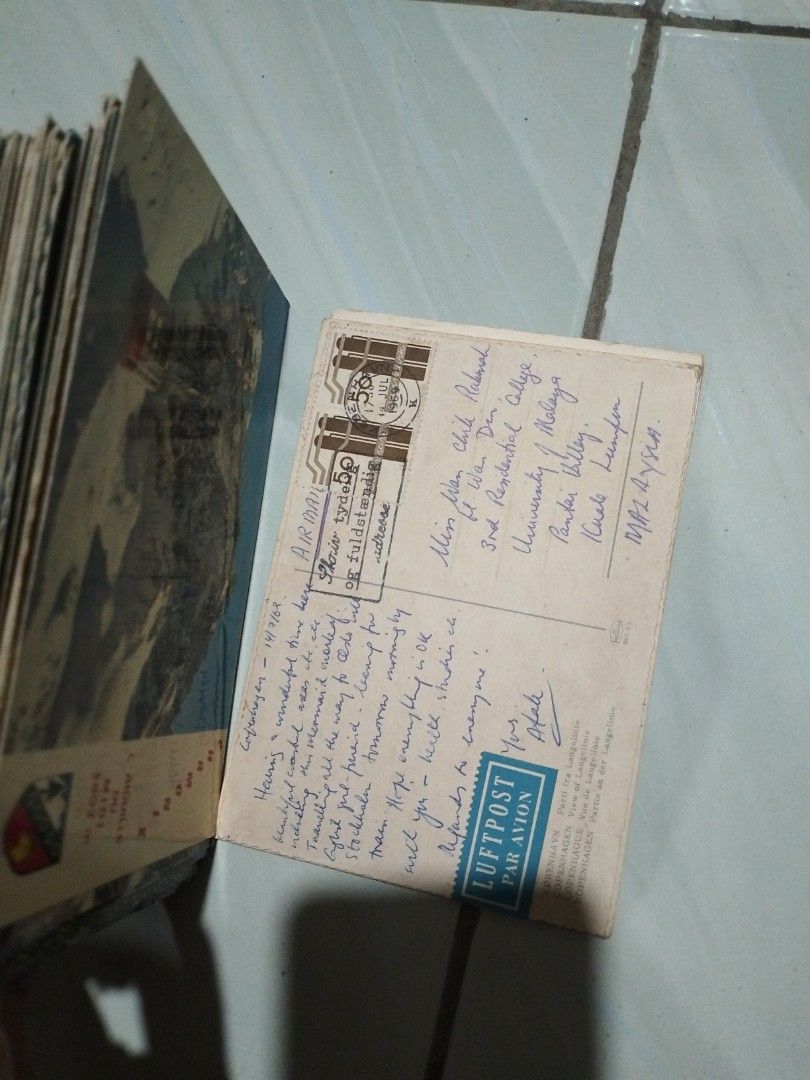 Vintage pos card - pos kad lama, Hobbies & Toys, Collectibles ...