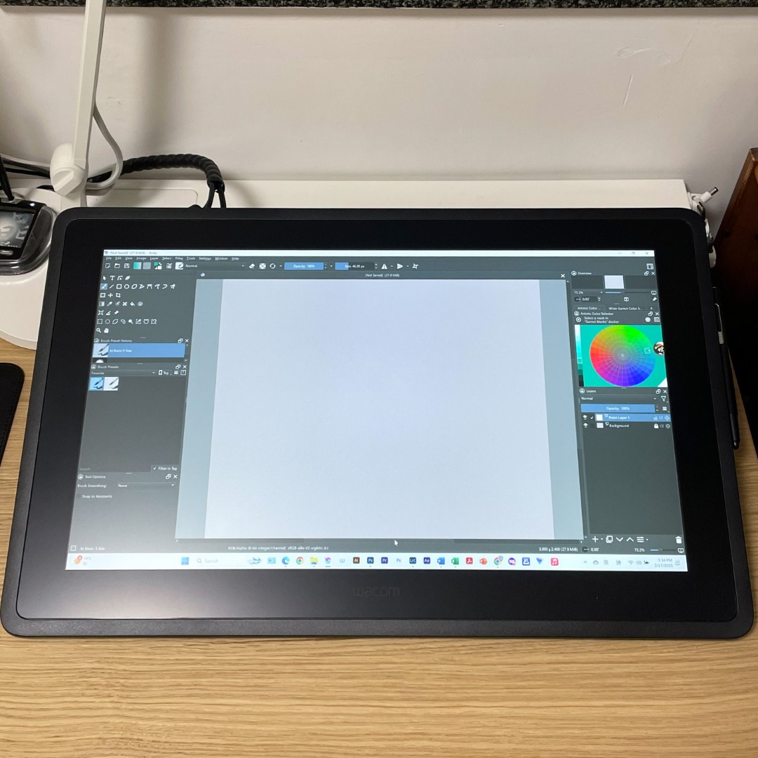 Wacom Cintiq 22 連支架，Pro pen 2，保養期至08/2025 (DTK-2260), 電腦＆科技, 商務用科技產品 - Carousell