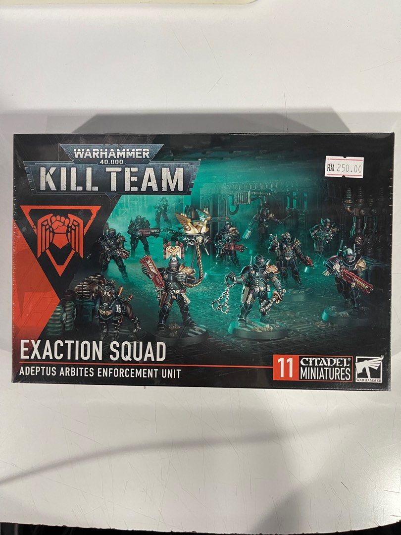 Warhammer 40k Kill team Exaction Squad Adeptus Arbites Enforcement Unit ...