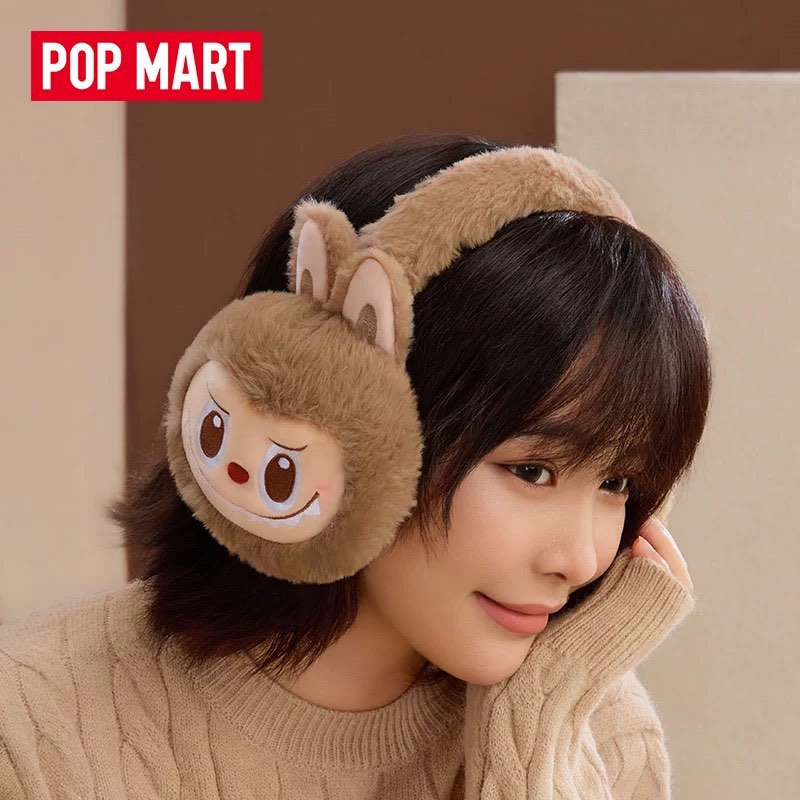 Warm Fluffy Holiday Series- LABUBU Plush Earmuffs, Hobbies & Toys ...