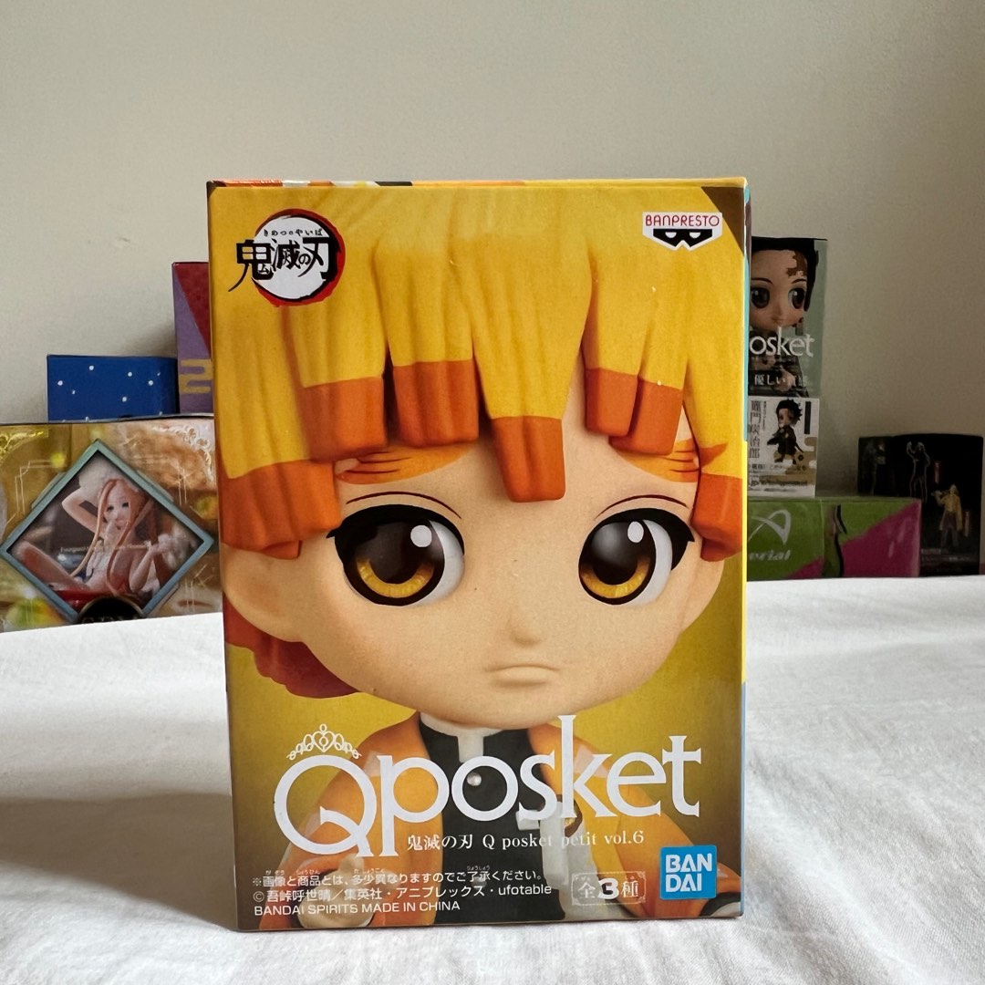Zenitsu Agatsuma Qposket Petit, Hobbies & Toys, Toys & Games on Carousell
