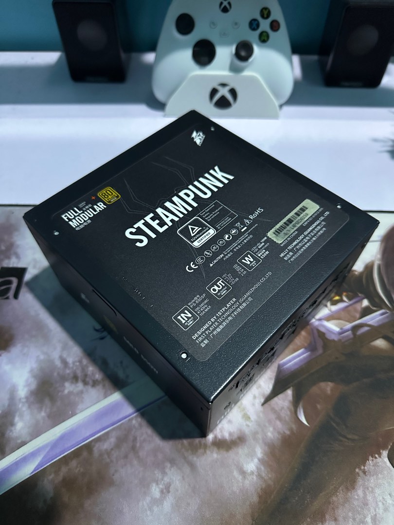 1st Player Steampunk 650W Full Modular PC ATX PSU Power Supply ...