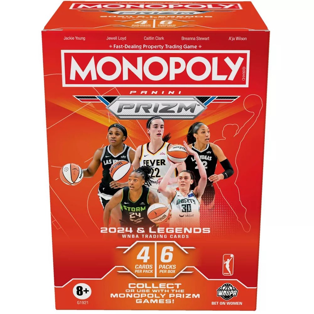 2024 Panini Prizm WNBA Monopoly Booster Blaster Box, Hobbies & Toys ...