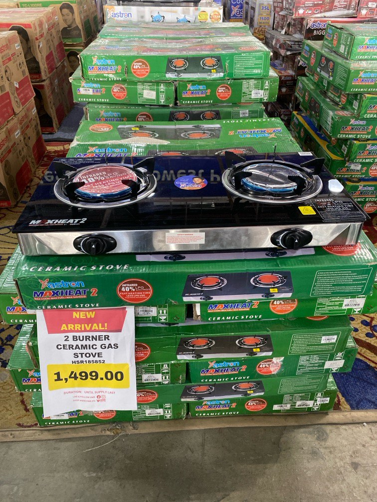 2 BURNER CERAMIC GAS STOVE, Furniture & Home Living, Kitchenware ...
