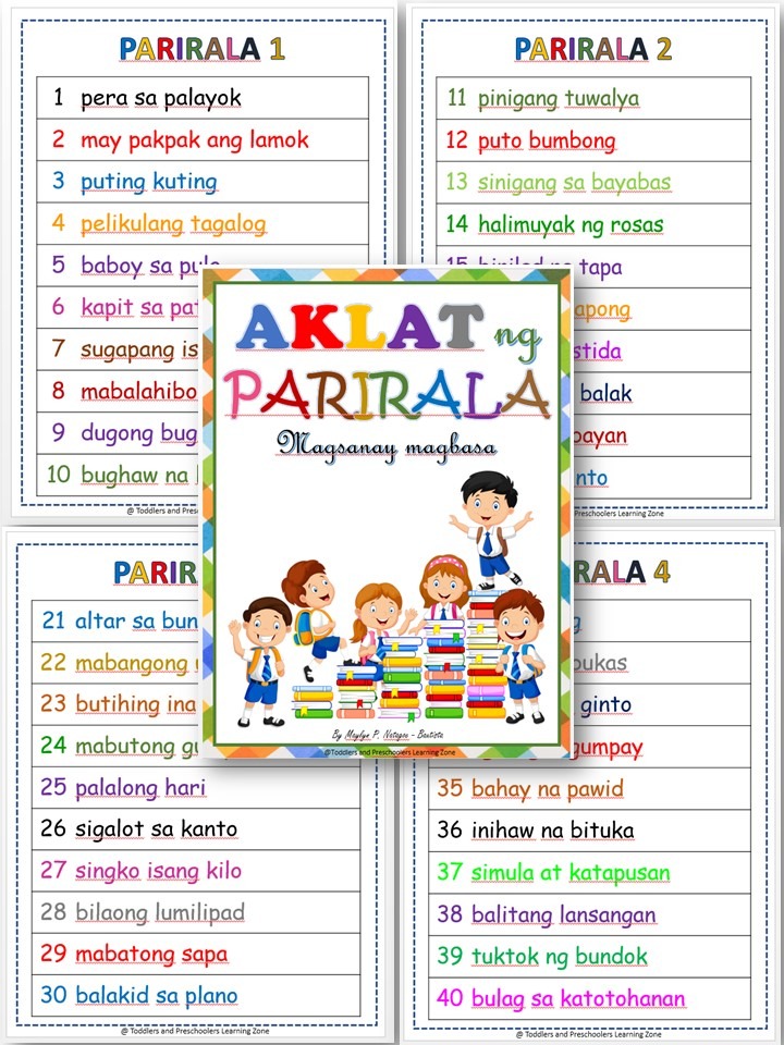 50 pages aklat ng parirala, Hobbies & Toys, Books & Magazines, Children ...