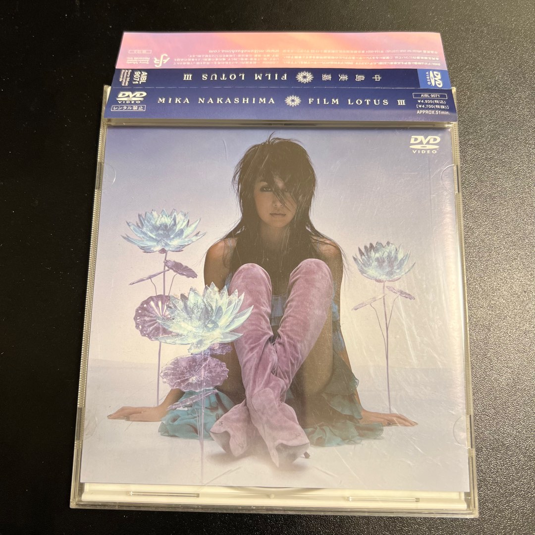 日版 中島美嘉 Film Lotus III DVD 附側標 碟無刮 近全新 Mika Nakashima, 書籍、休閒與玩具, 樂器、音樂相關, CD、DVD在旋轉拍賣