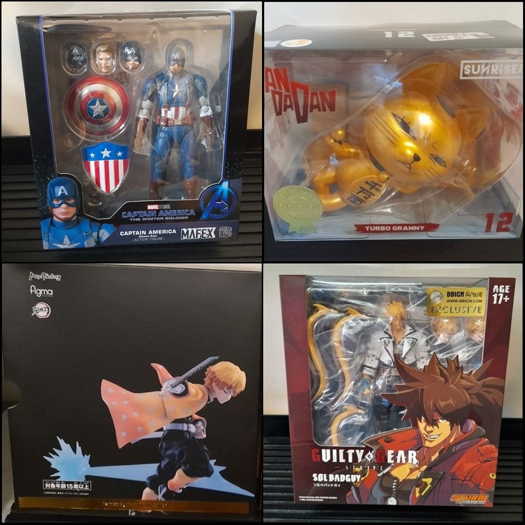 全新 figma 522 DX , 全新 Storm , 全新 高速婆婆 金色特別版 , 全新 MAFEX 美隊 經典戰衣 Classic Suit, 興趣及遊戲, 玩具 & 遊戲類 ...