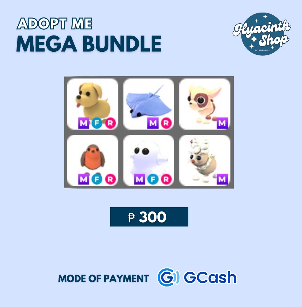 Adopt Me 6PCS Mega Bundle, Hobbies & Toys, Toys & Games on Carousell