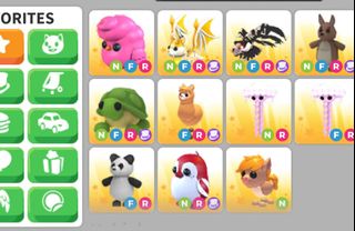 [WTS] Adopt Me - NFR T-Rex | NFR Golden Penguin | NFR Unicorn | NFR ...