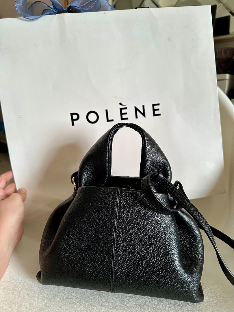 Authentic Polene Neuf Black, Women's Fashion, Bags & Wallets, Cross ...