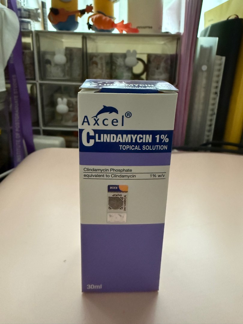 Axcel Clindamycin 1% Topical Solution 30ml, Beauty & Personal Care ...