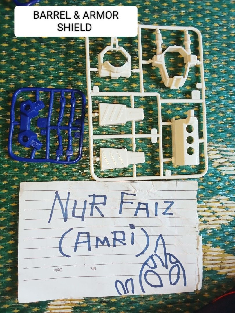 Battle B daman Armor Part , Magazine , Barrel & Tune Gear Up TT Hongli ...