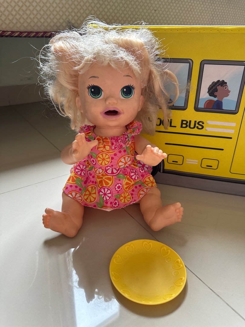 Baby alive snacking, Bayi & Anak, Mainan & Baby Walker di Carousell