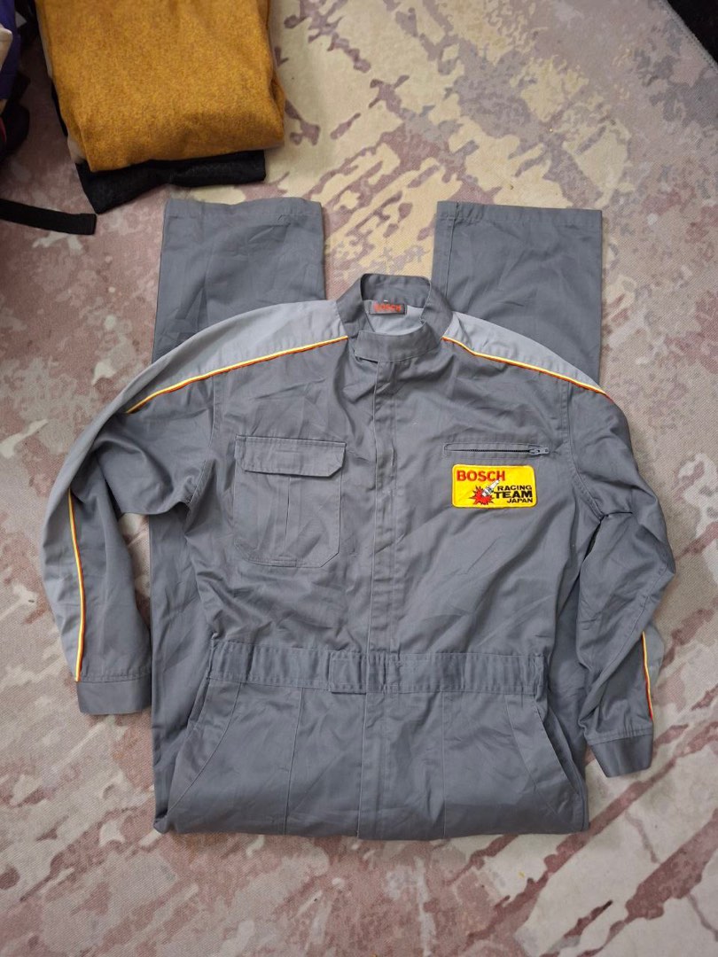 Bosch racing team japan coverall, Men's Fashion, Coats, Jackets and ...